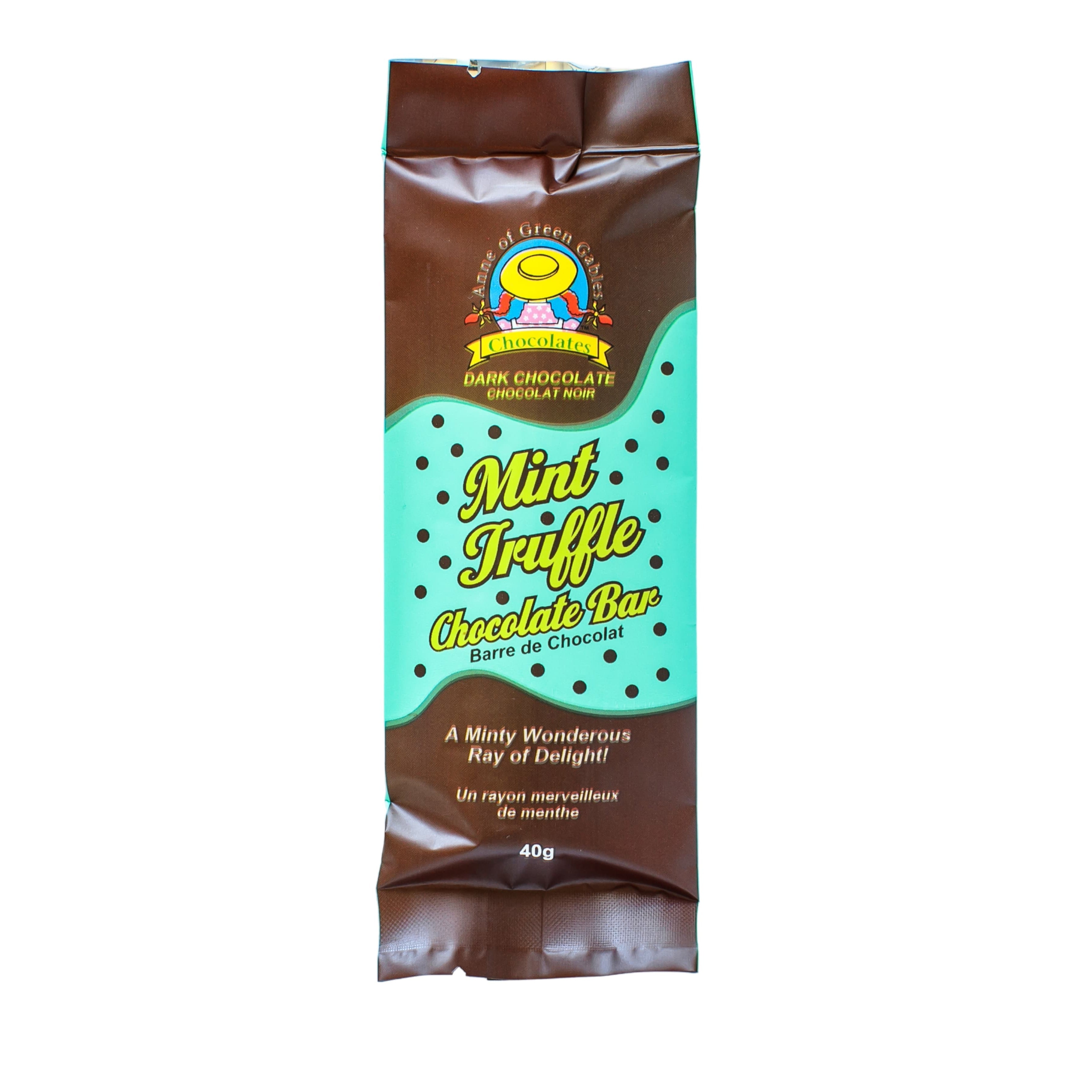 Mint Truffle Chocolate Bar - Box – ANNE of Green Gables Chocolates